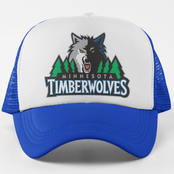 Accessories | New Minnesota Timberwolves 200s Retro Foam Trucker Mesh ...